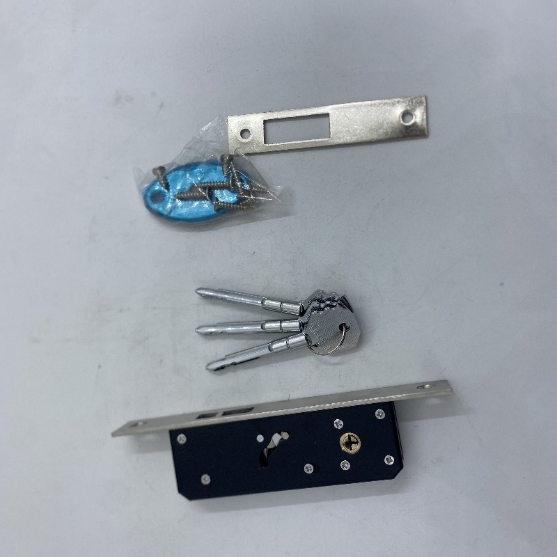 Stainless steel facing Sliding Door Lock With Cross key Push Pull Shift ...