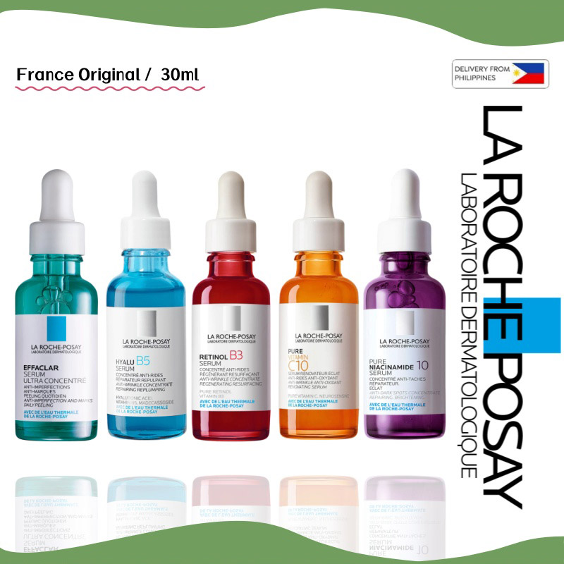 La Roche Posay Face Serum Effaclar / Hyalu B5 / Niacinamide 10 ...