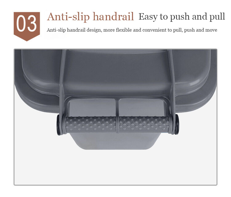 Outdoor sorting bin 240L-30L kitchen waste storage box park mall sorting garbage bin trash can ...