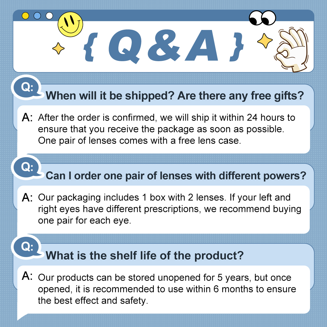 Magister OMG Colored Contact Lens Gray Lenses 6 Months Use HC2 2Pcs ...