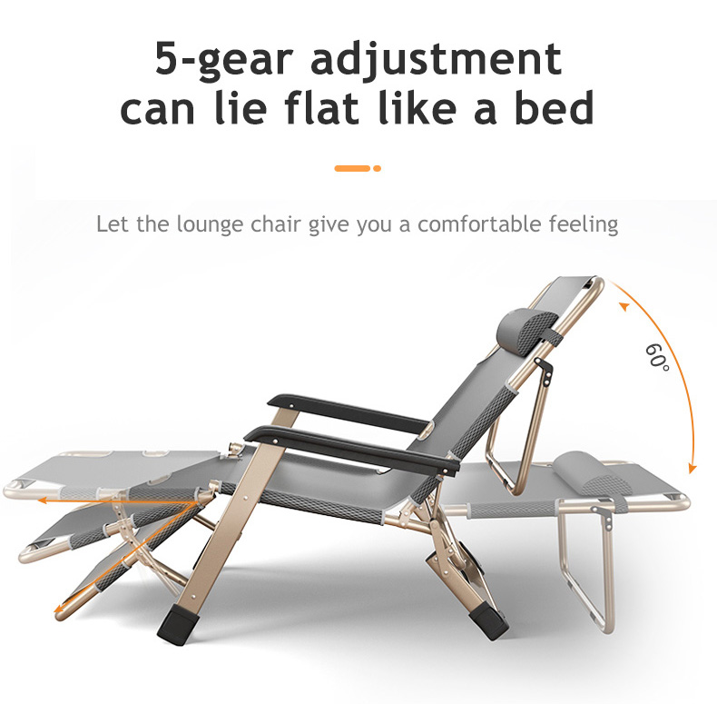 【COD】Folding Bed Chair Foldable Heavy Duty with foam Single siesta ...