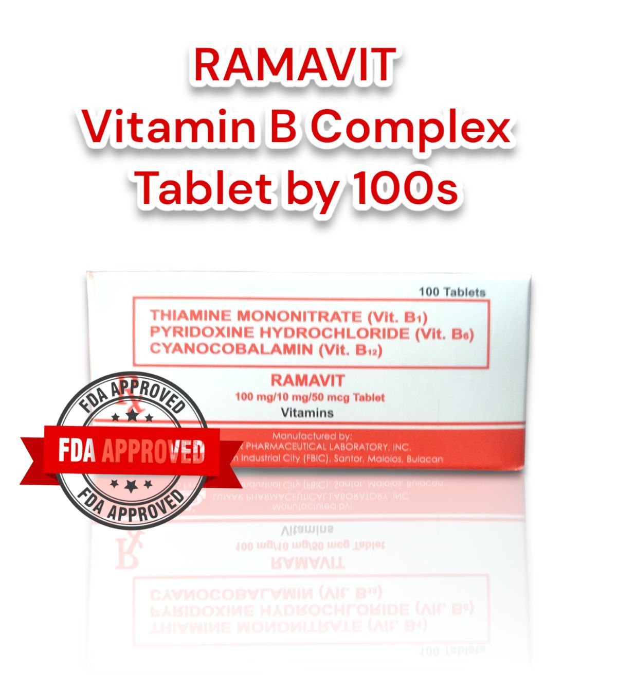 Vitamin B Complex Amcovit-B / REVITAFLEX / RAMAVIT( TABLET) | Shopee ...