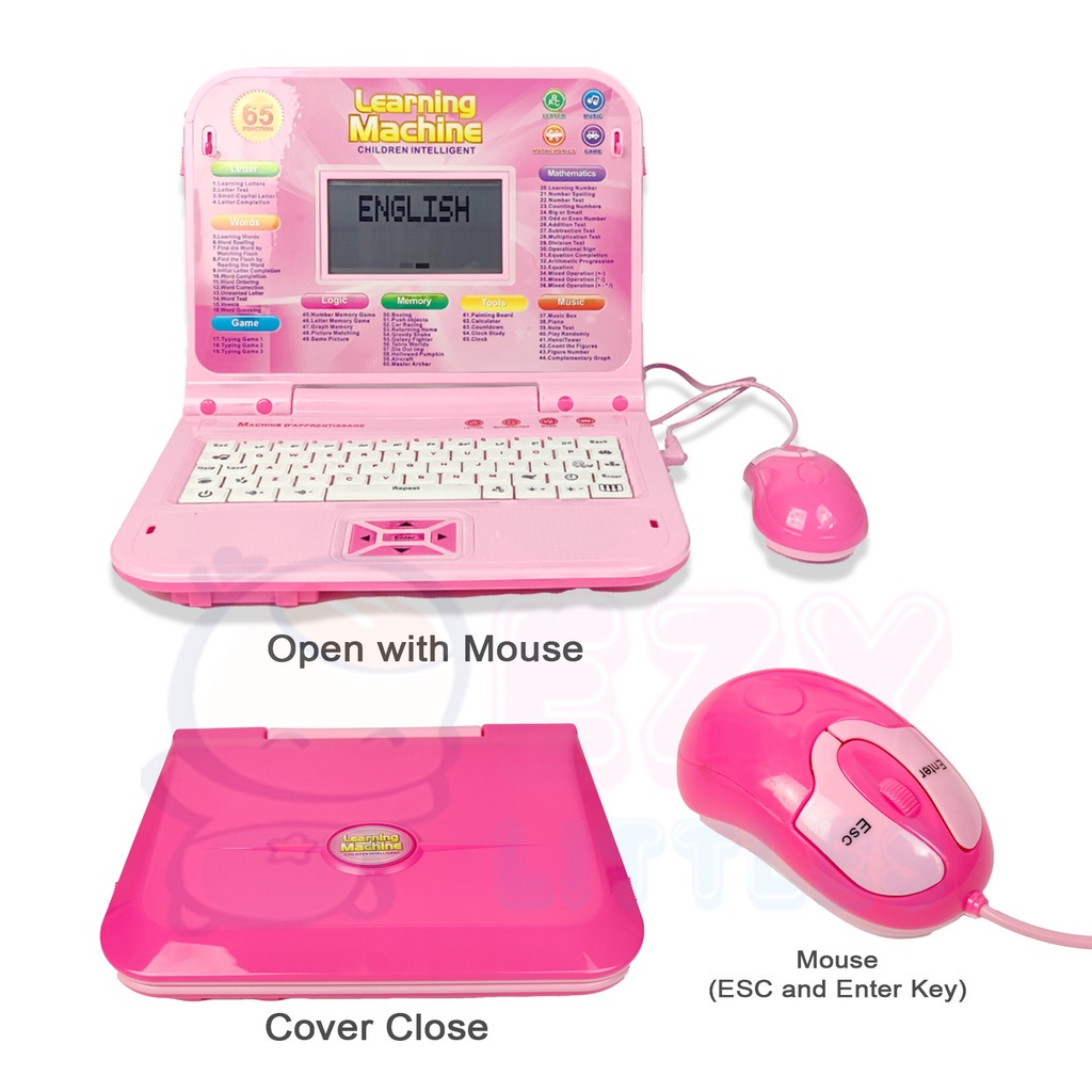 65 Functional Baby Educational Laptop With Screen And Sounds Machine ...
