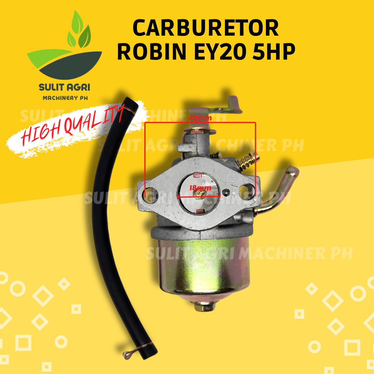 Robin EY20 5hp Carburetor Carb Caburator Winsconsin Subaru Generator 227-62450-10 | Shopee ...