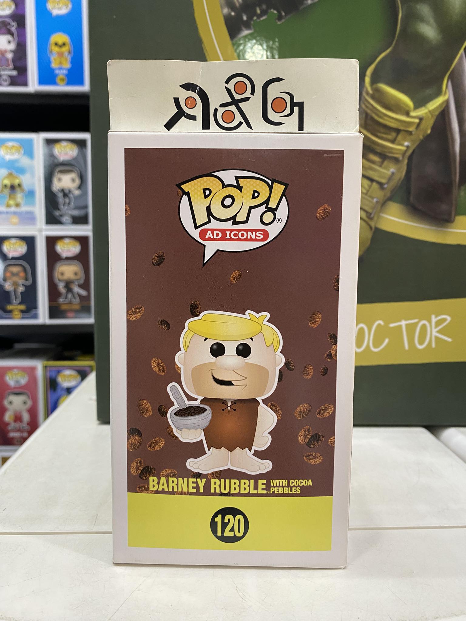 (R&G) Funko POP! The Flintstones & Coco Pebbles - Barney Rumbple (120 ...