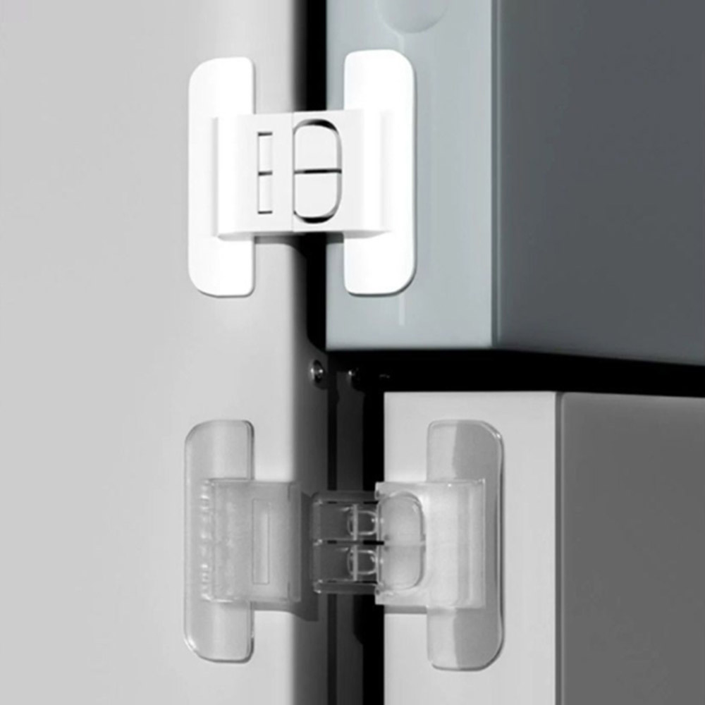 Baby Safety Refrigerator Lock Childproof Anti-Clamp Fridge Lock for Ref ...
