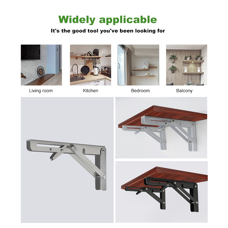 【2Pcs/Pair】Billy Folding Bracket Heavy Duty Upgrade Safer Bracket For ...