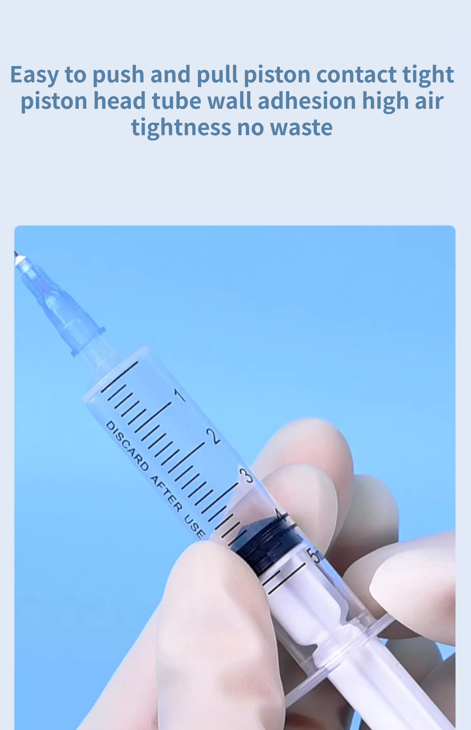 Aseptic individually packaged multifunctional 1ml/cc Luer Lock/Luer Slip syringe without needle ...