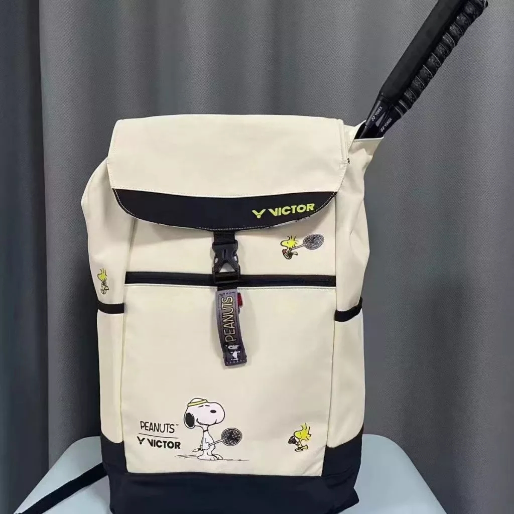 Victor Snoopy Badminton Backpack Sports Training Joint Limited Edition ...