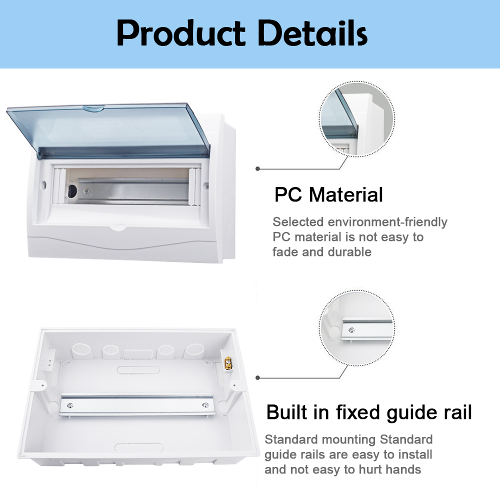 5 -16 Ways Electric Box Cover Breaker Enclosure Breaker Panel box ...