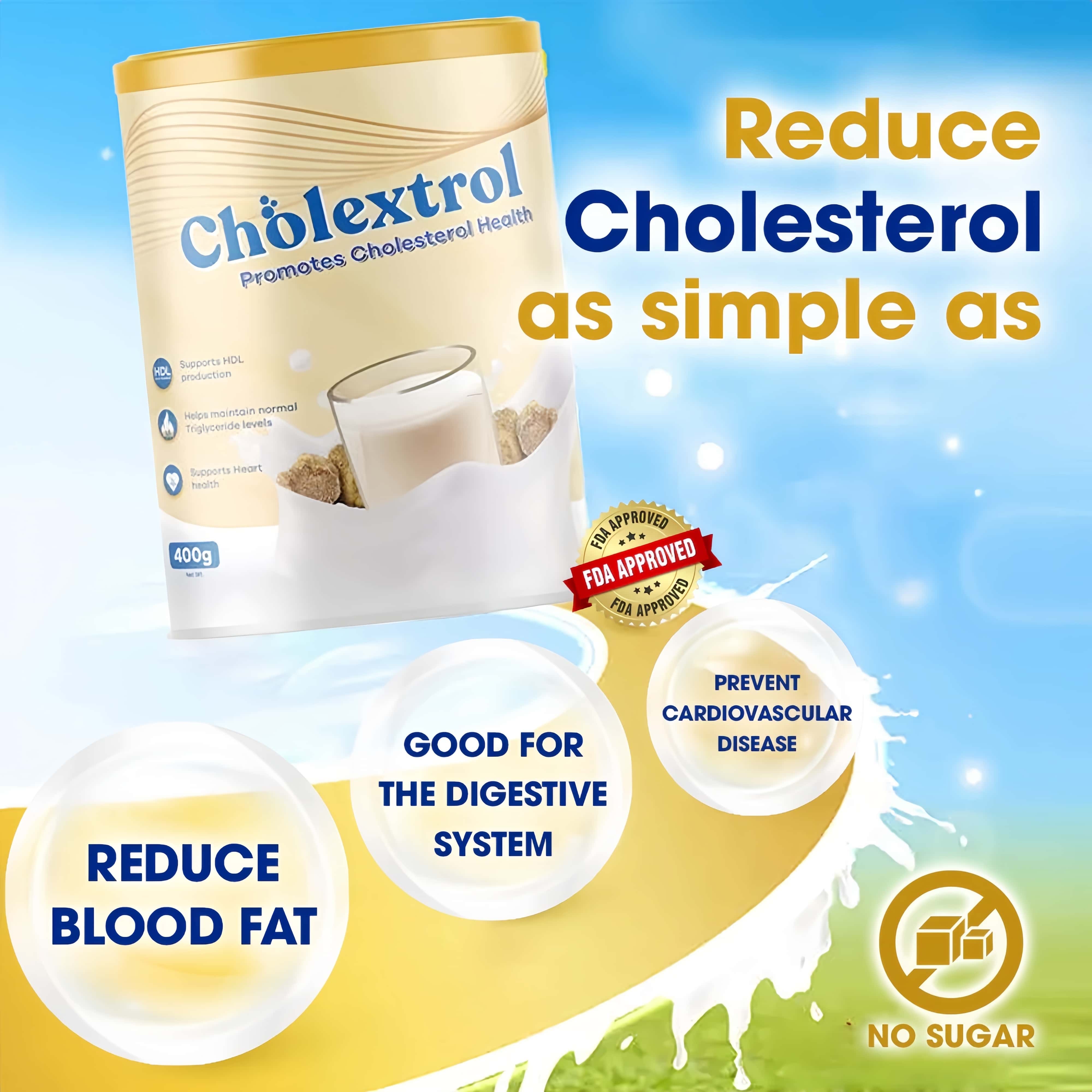 Cholextrol Milk Colostrum Powder Reduces Blood Fat Supports ...