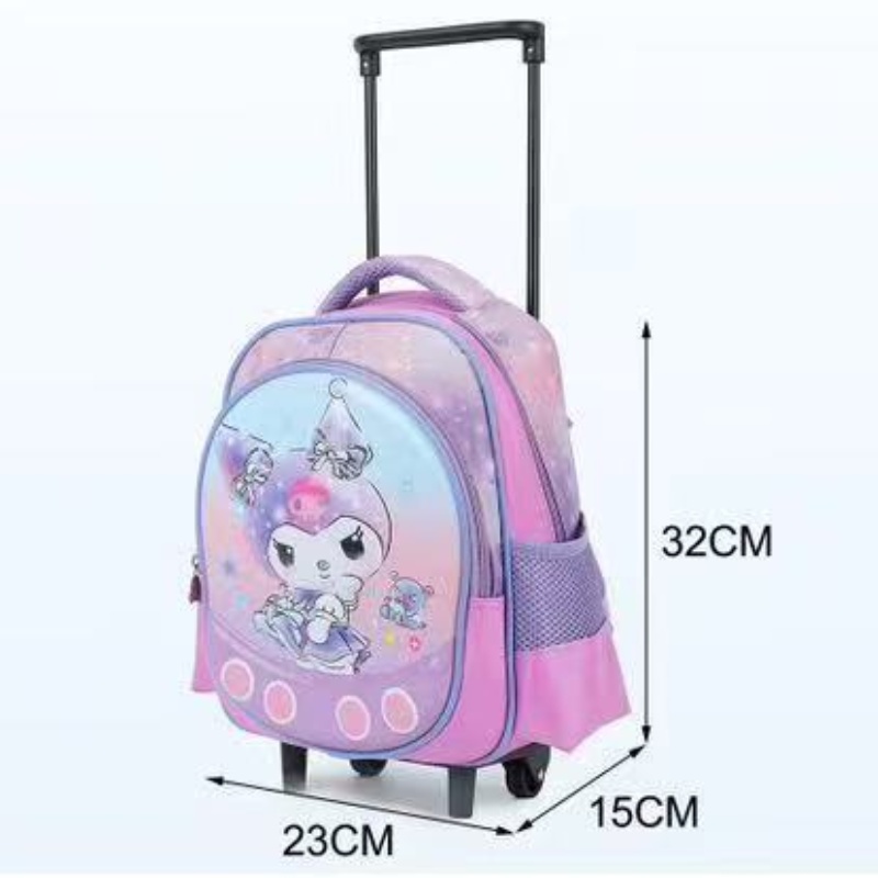 2025 New Cute Roblox Character Kuromi Trolley Bag Spiderman Nursery 6D ...