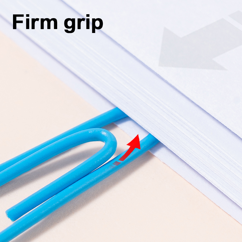 Deli 100Pcs 28mm Colored Paper Clips Boxed Triangle Paper Clip For ...