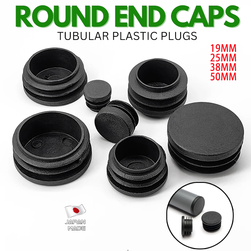 Multi Size Round Tubular Plastic Plug Caps for Chair Table Furnitures ...