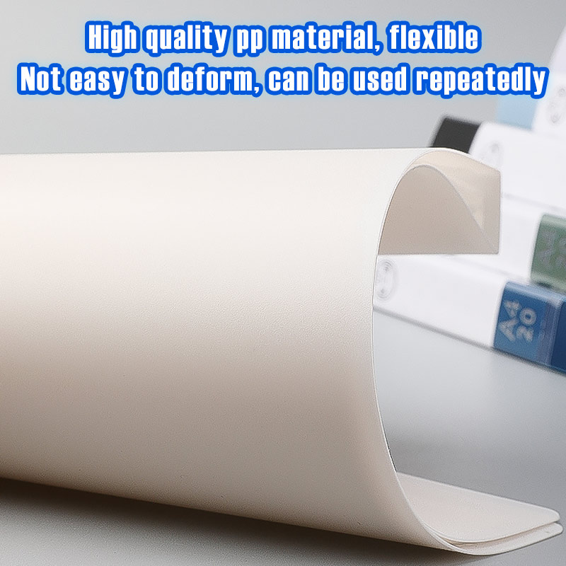 A4 Clear Book Organizer Expandable File Folder School Supplies With ...