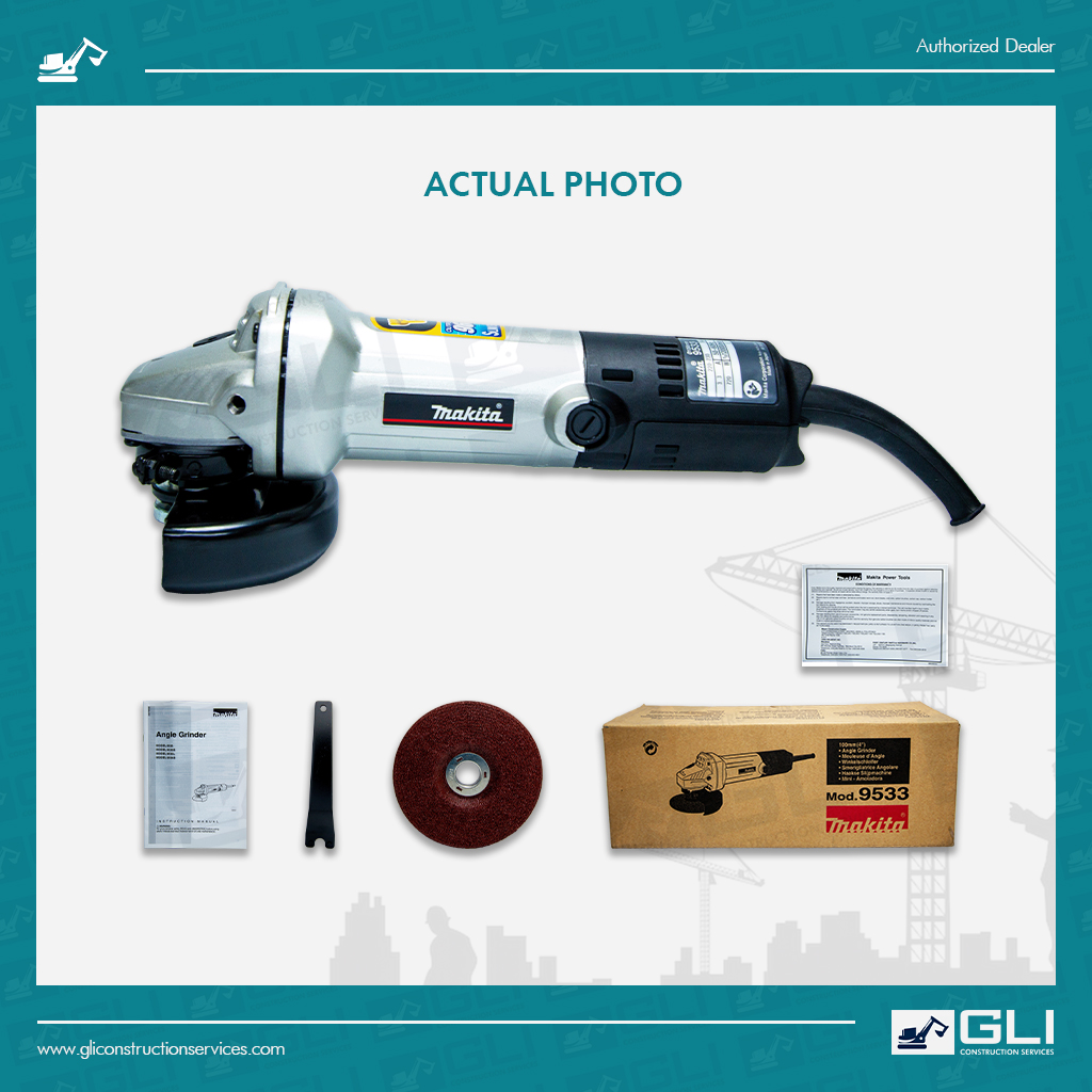 GLI - MAKITA 4" Angle Grinder 720W (9533) | Shopee Philippines