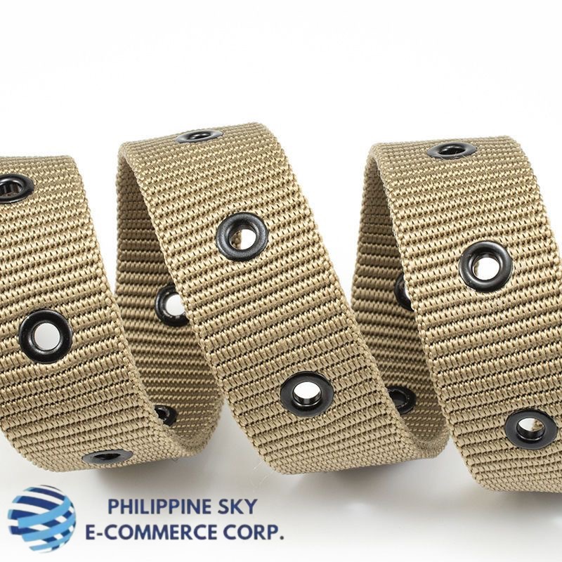 Tactical Nylon Buckle Belt PE belt Korean Student Outdoor Unisex Simple ...