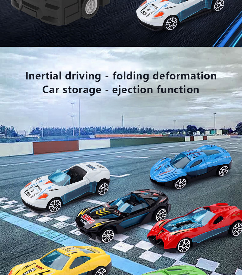 Children's Car Toy Boy Car Toy Morphing Car Big Truck Ejection Car ...