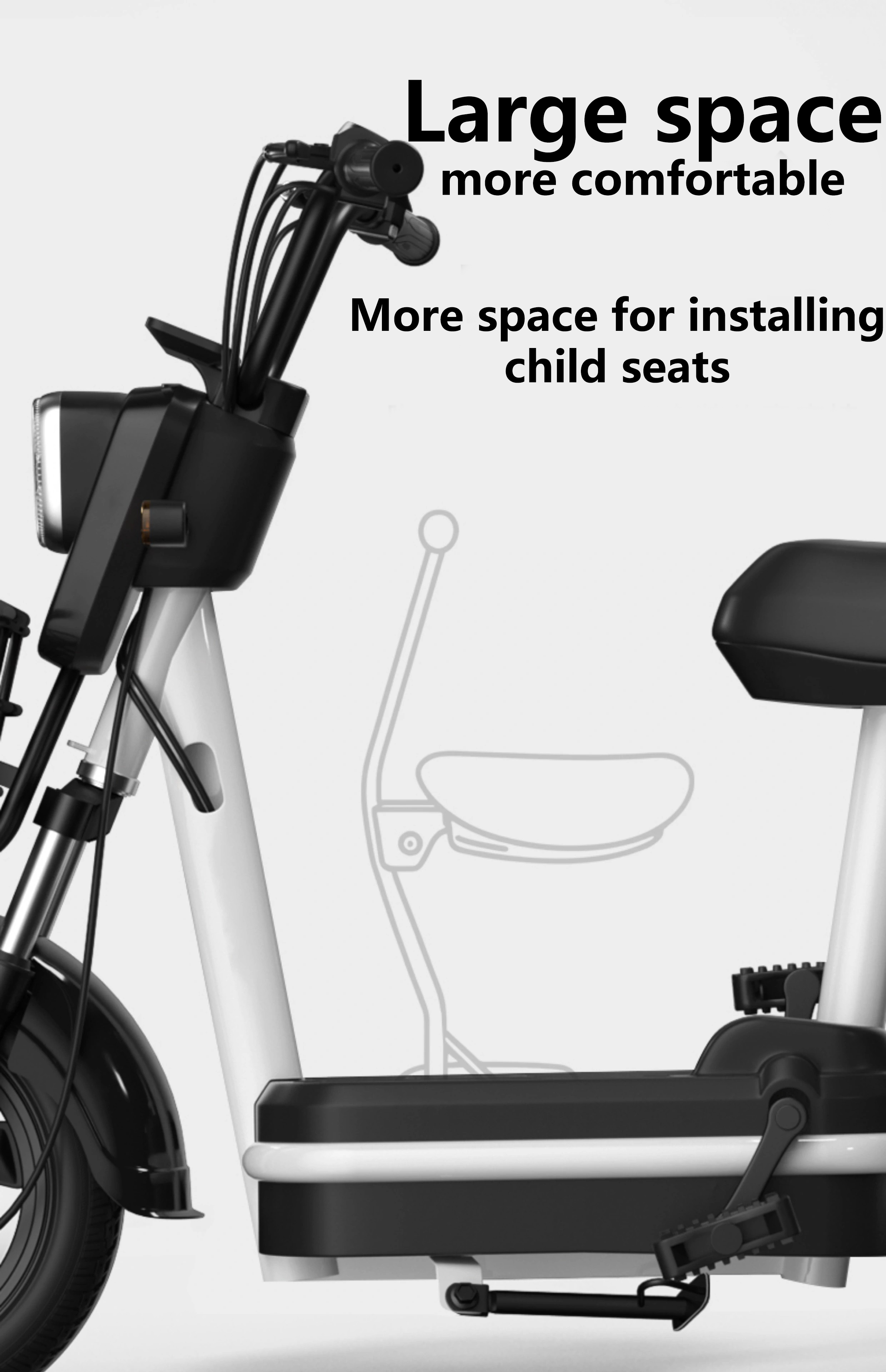 E bike for adult 2 Wheels 48V12A 45KM/H electric bikes Energy-efficient ...