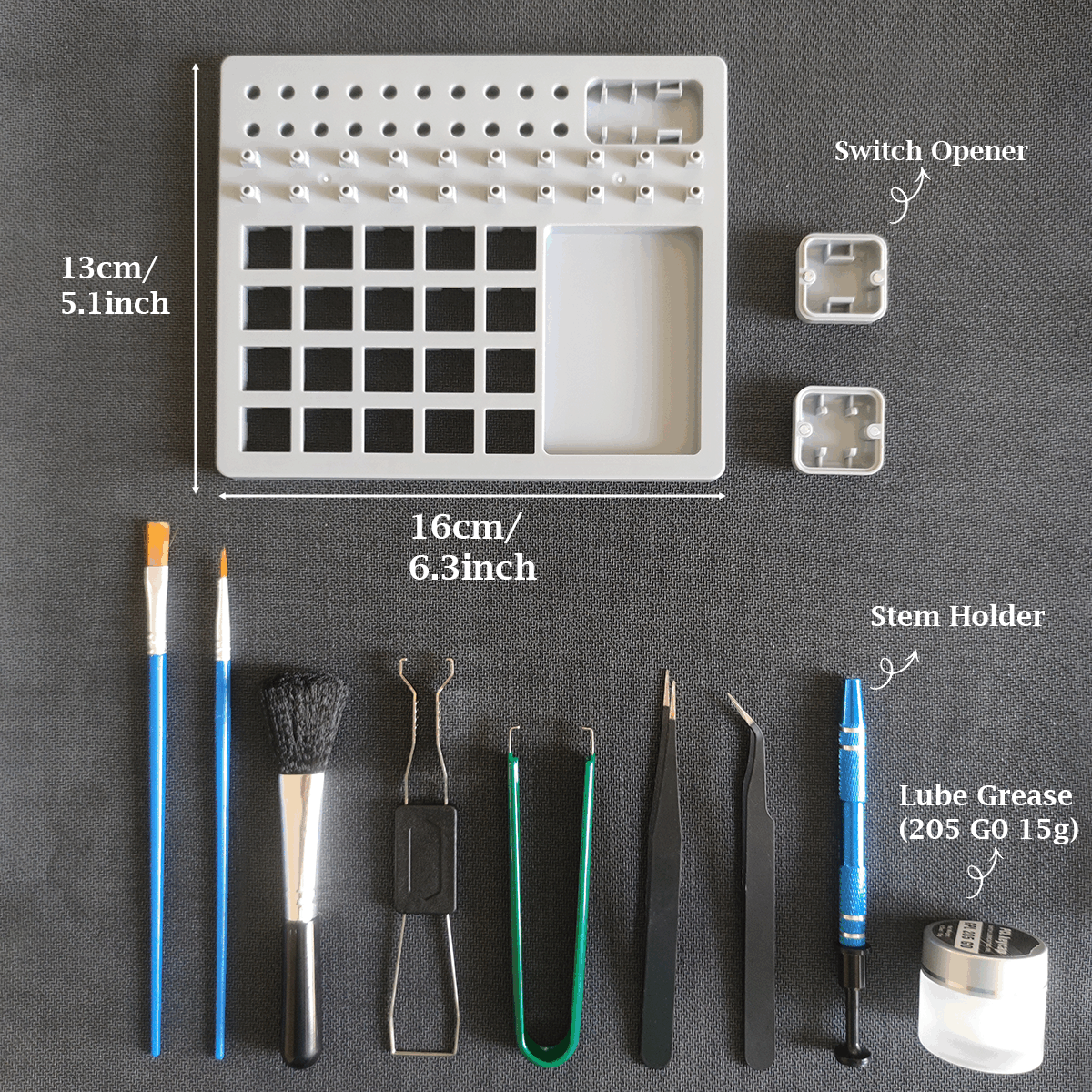 11-in-1 Switch Lube Station Removal Lubrication Plate Tool Keyboard ...