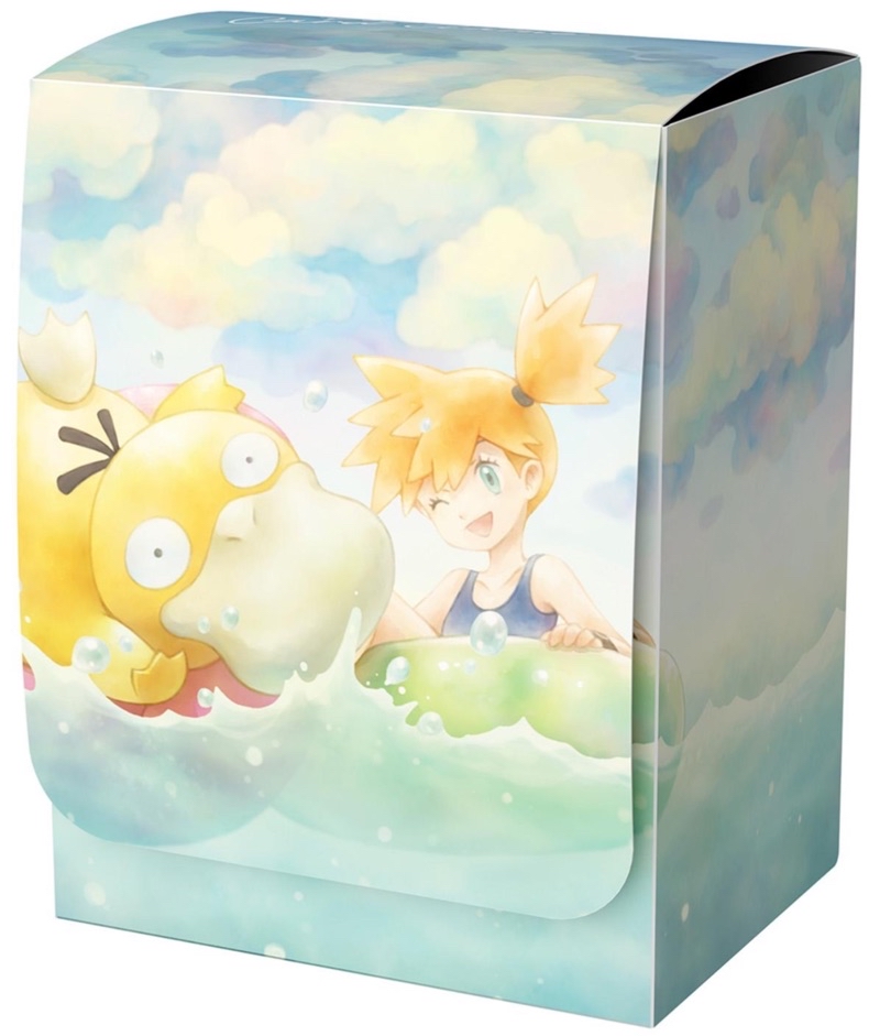 Pokemon TCG Deck Box - Misty & Psyduck Deck Case | Shopee Philippines