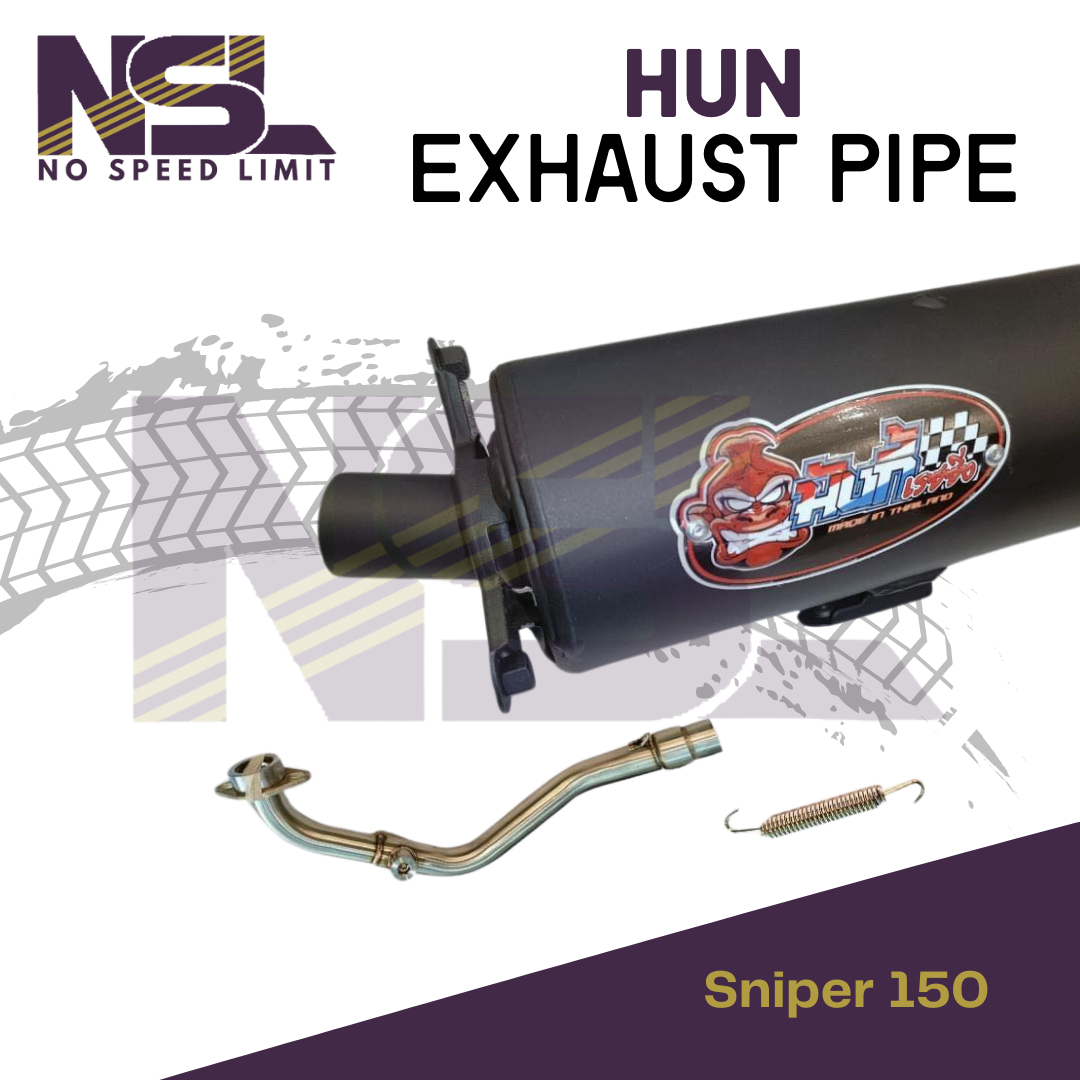 Hun Pipe 2 in 1 Mio M3 Beat Click Sniper150/155 Wave R150 PCX160 ...
