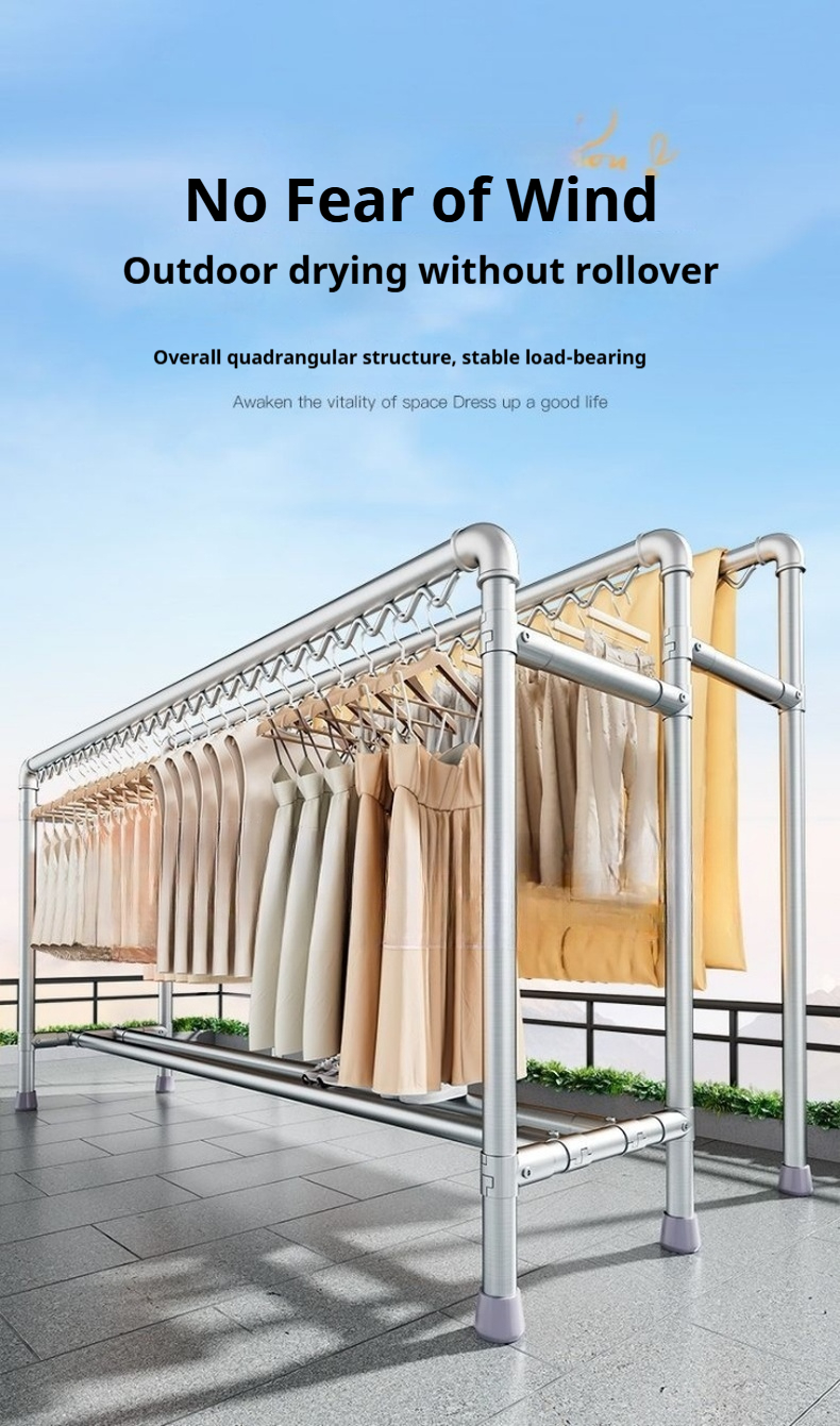 Adjustable 100KG Sampayan Heavy Duty Clothes Rack Stand Sampayan ...