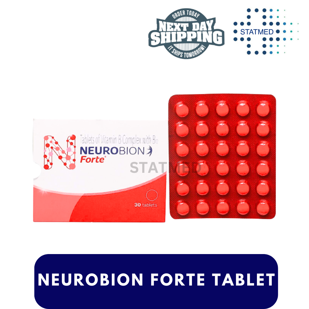 Neurobion Forte B Vitamins Vit B1 Vit B6 Vit B12 Tablet Food Supplement ...