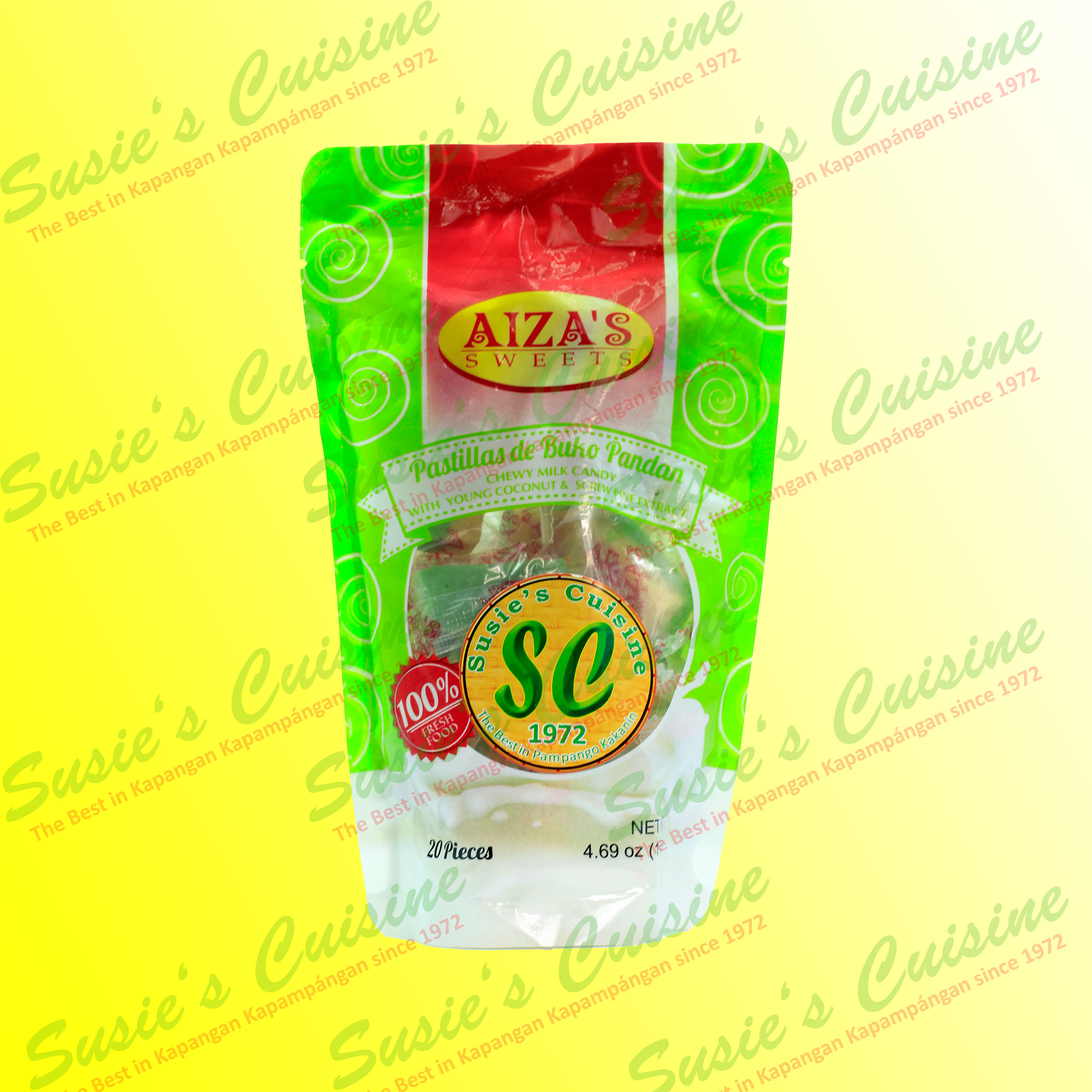 SC - Aiza's Sweet Pastillas De Buko Pandan | Shopee Philippines