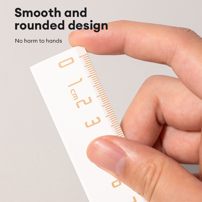 Nusign by Deli 15cm Ruler ENS096 | Shopee Philippines