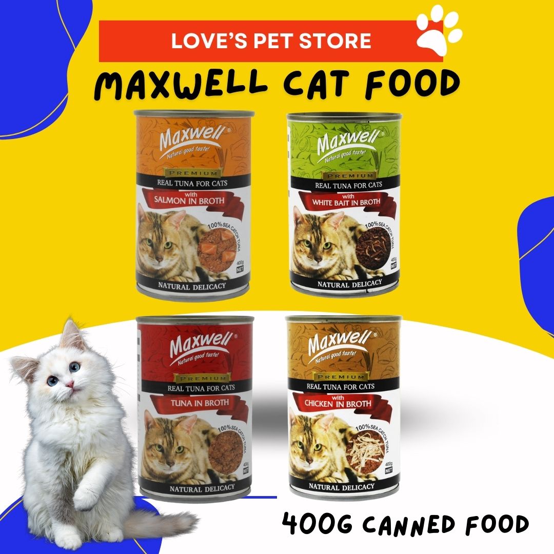 Maxwell Cat Wet Food Can 400G | Shopee Philippines