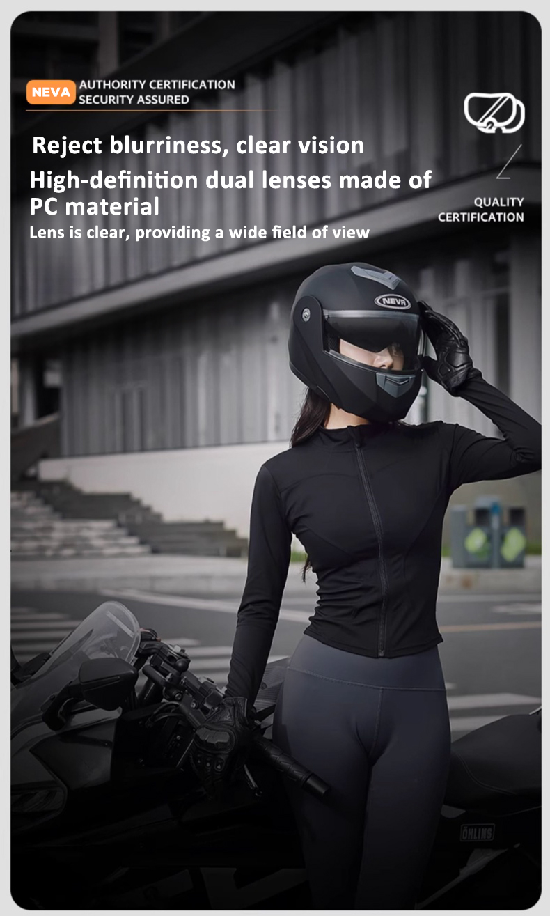 Anak Original Motorcycle modular Helmet dual visor Unisex With Icc ...