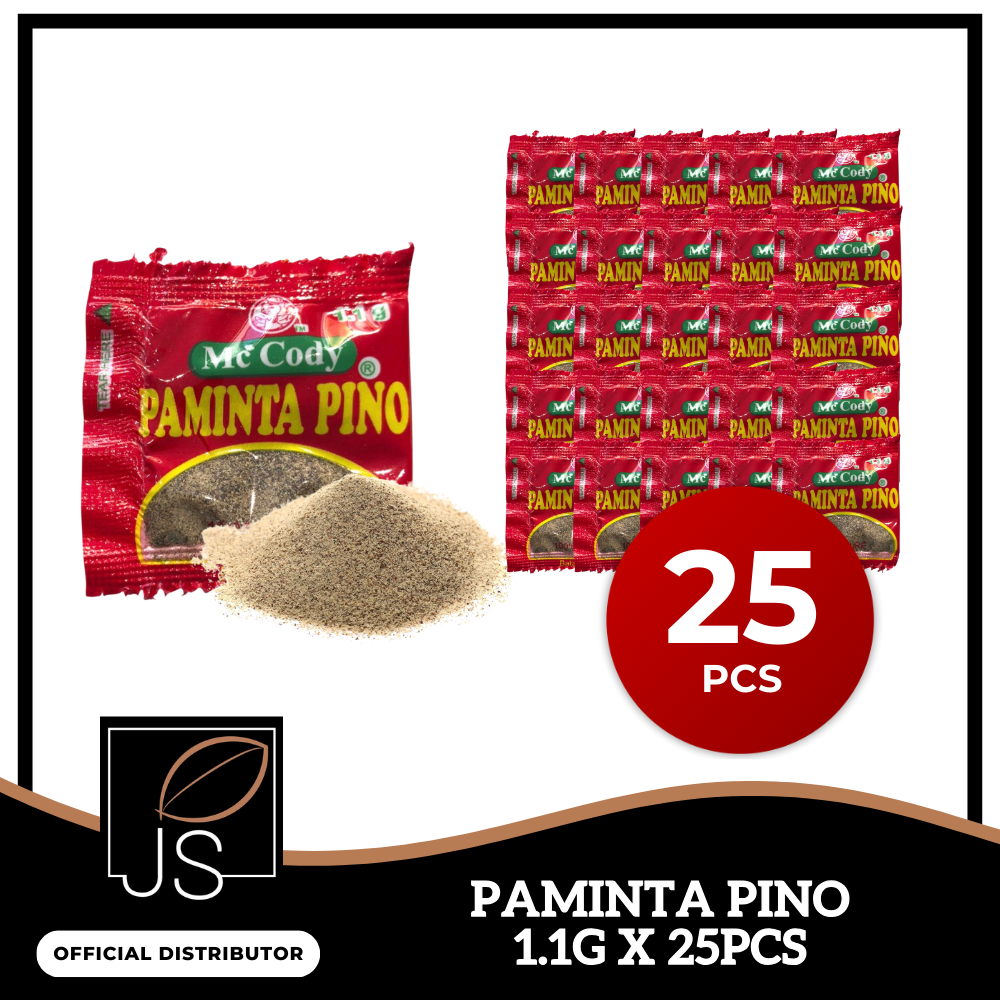 Mc Cody Paminta Pino 1.1g (25 packs) | Shopee Philippines