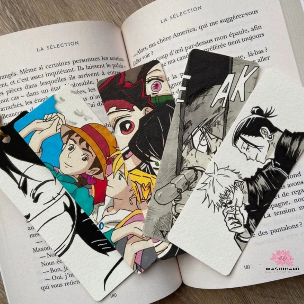 Attack On Titan Anime Bookmark / Washikami PH | Shopee Philippines