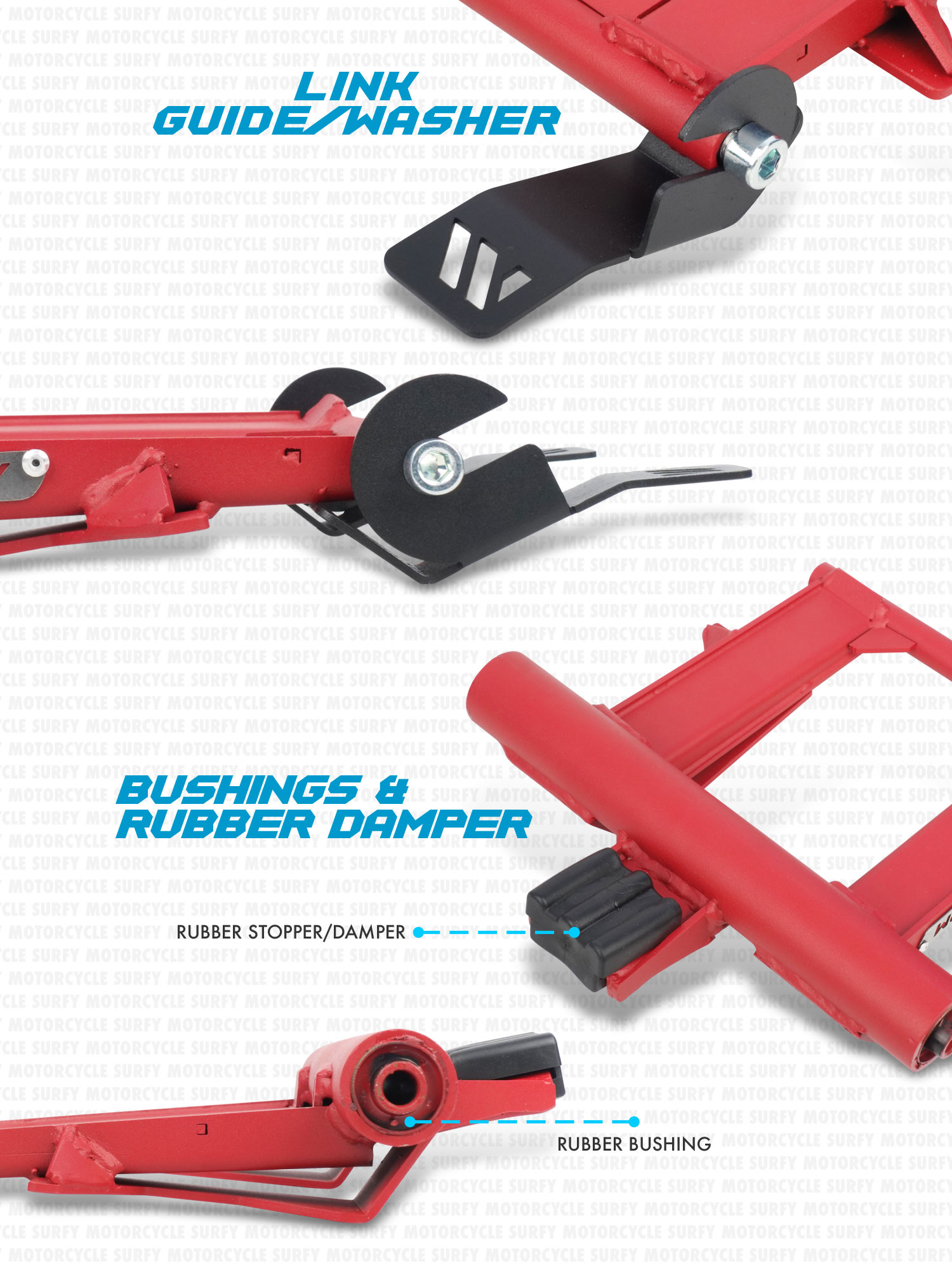 ARM Engine Support Extended 6cm For Honda Click 125i 150i Pure Steel ...