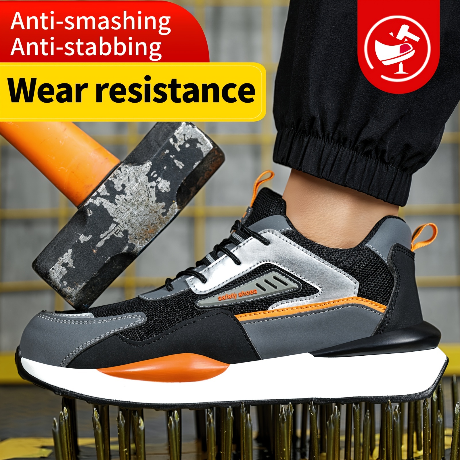 Insulation 6KV Protective Shoes Men's Steel Toe Safety Shoes Anti ...