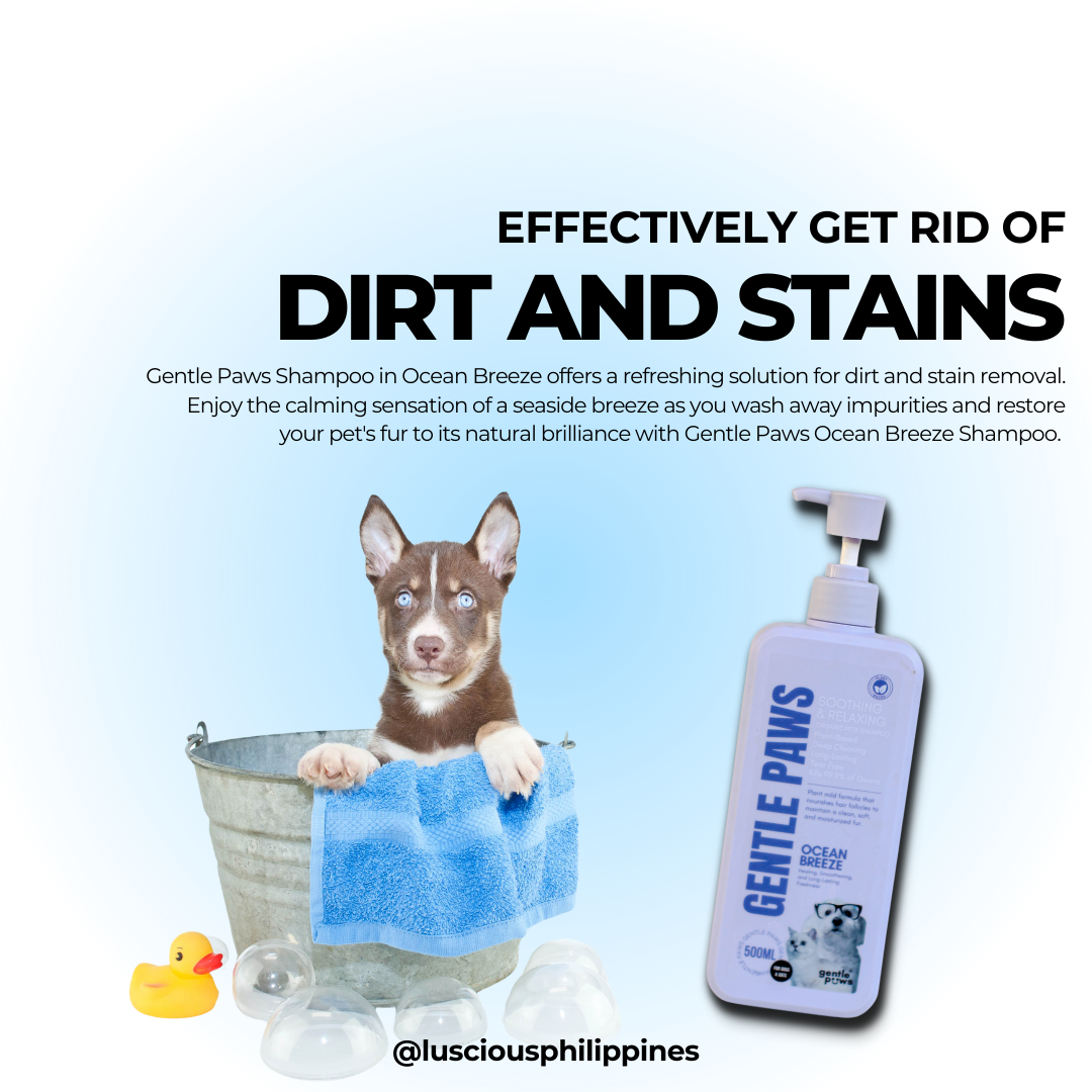 Gentle Paws Anti-Tick & Flea Dog Shampoo and Conditioner 500ml | Shopee ...