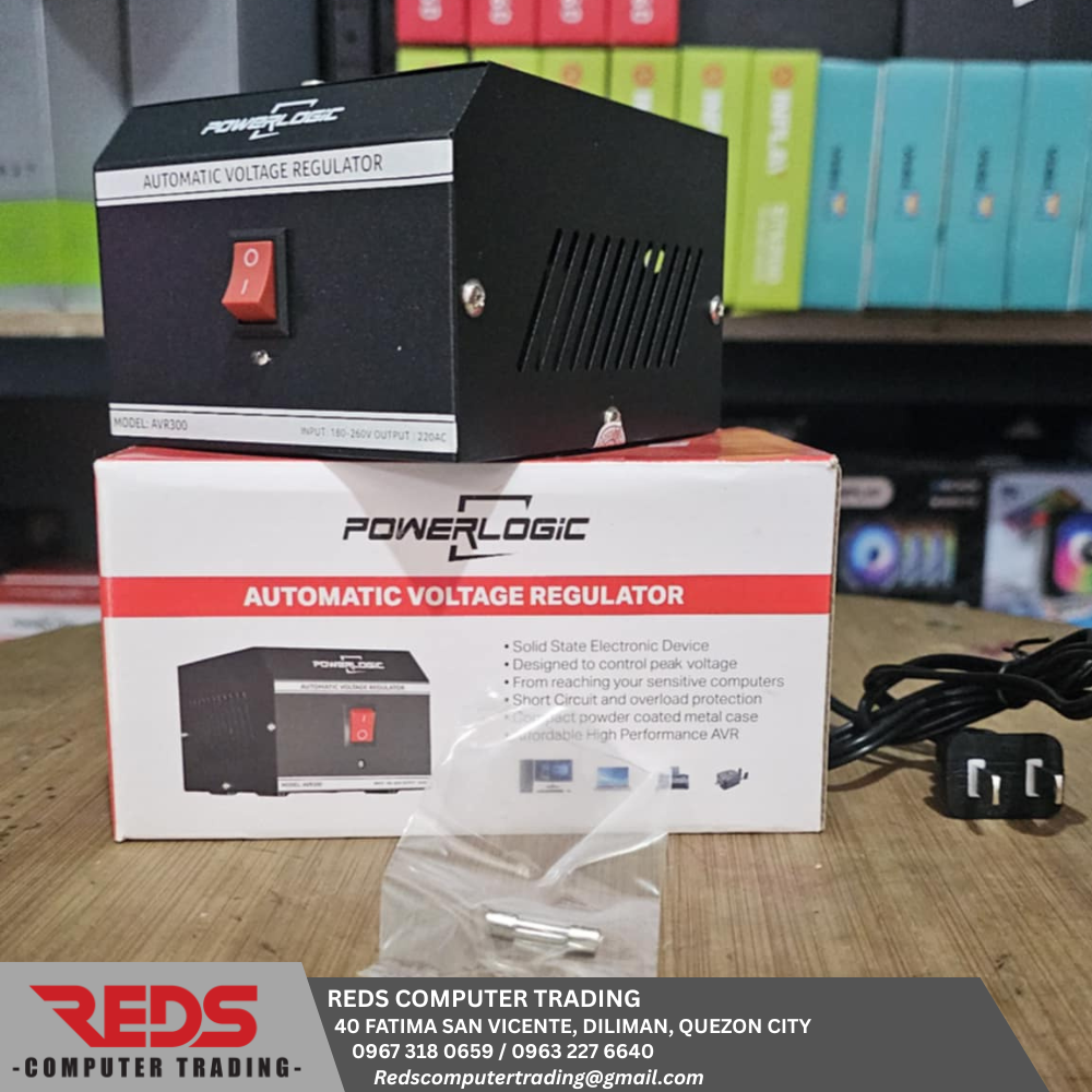 Powerlogic AVR (220v) Automatic Voltage Regulator (AR300) | Shopee ...