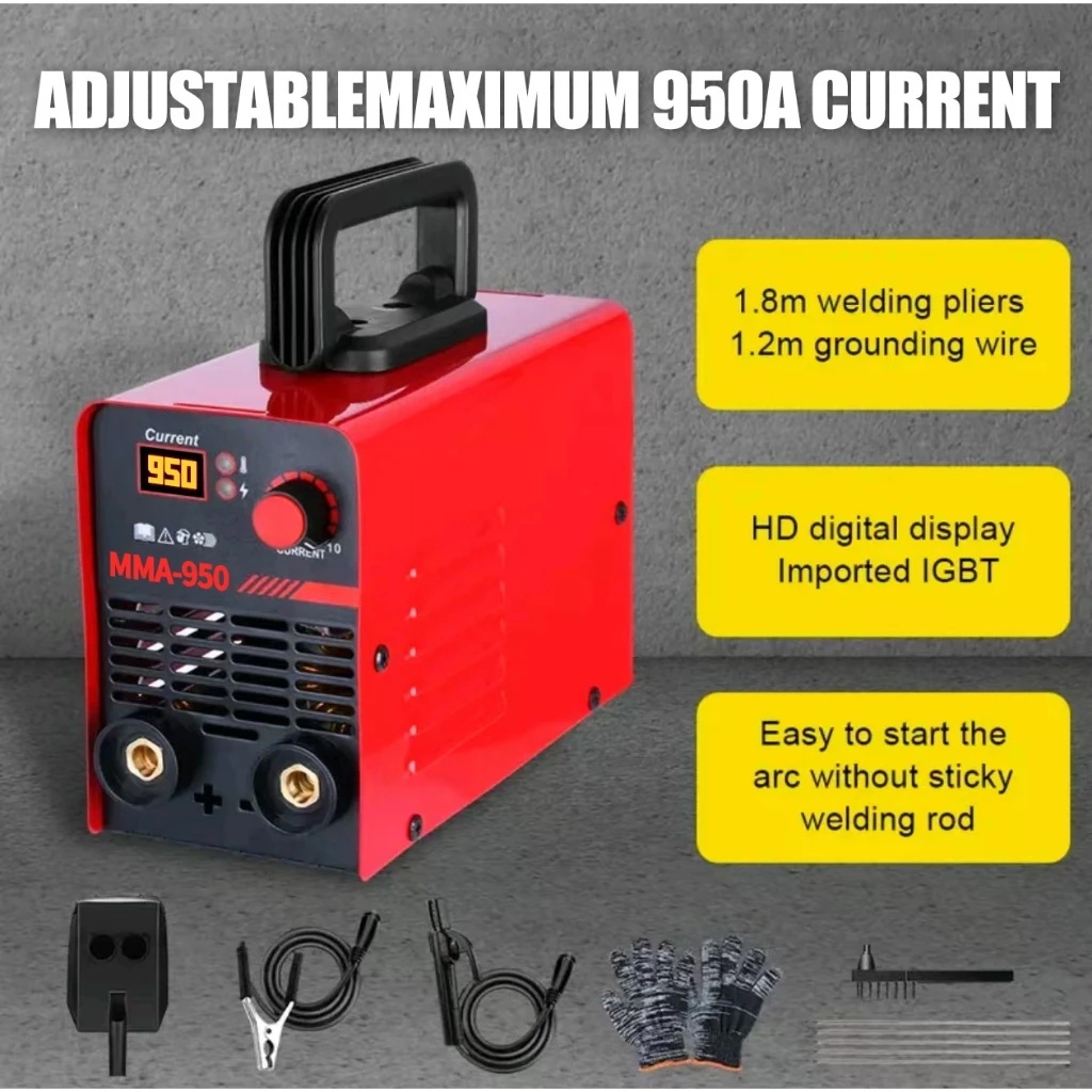 MMA-950 Portable Welding Machine IGBT Digital Display Welding Machine ...