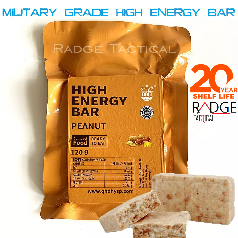 MRE High Energy Biscuits - 20-Year Shelf Life Survival Food Rations ...