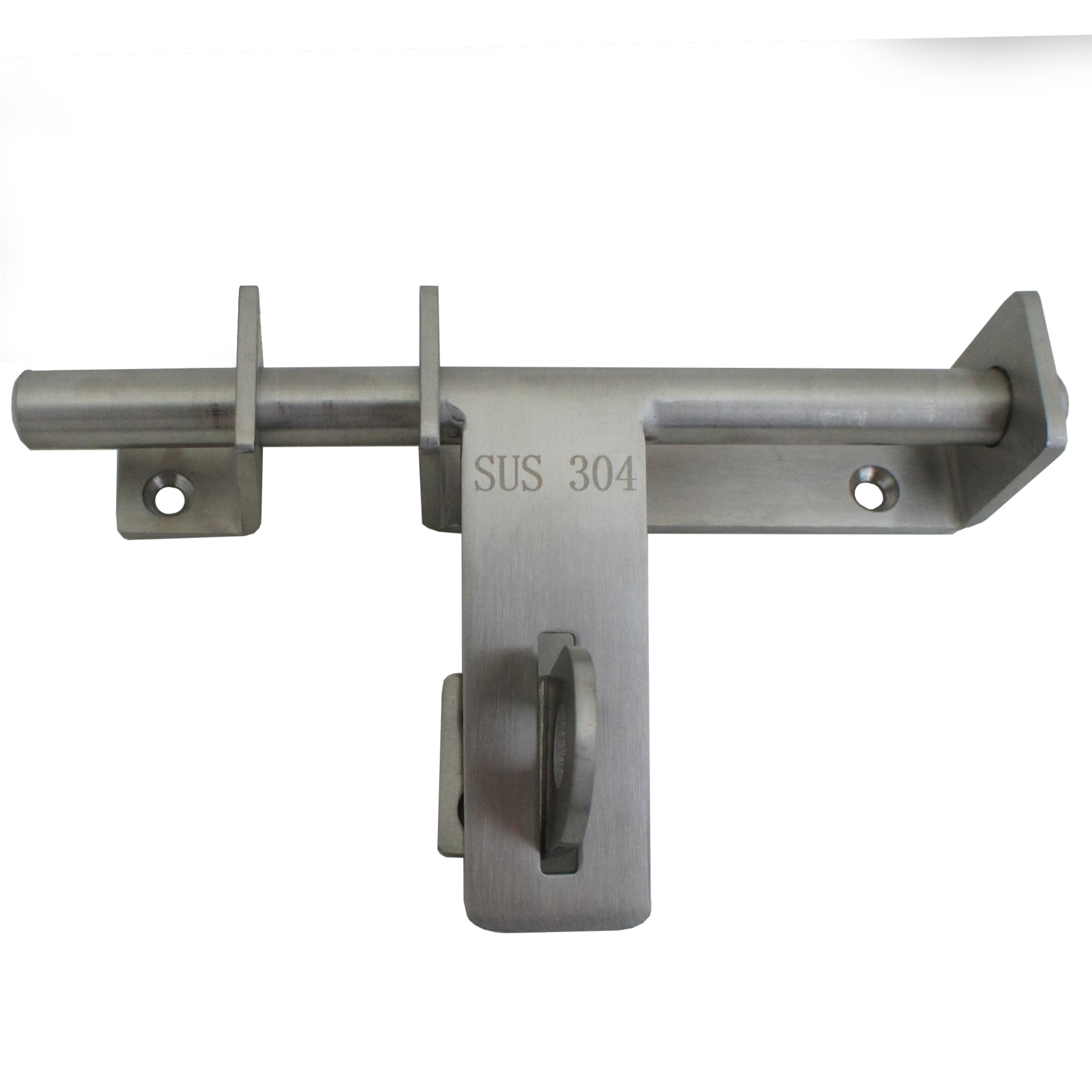 Stainless Steel 304 Heavy Duty Gate Door Bolt Latch Sliding Hasp Lock ...