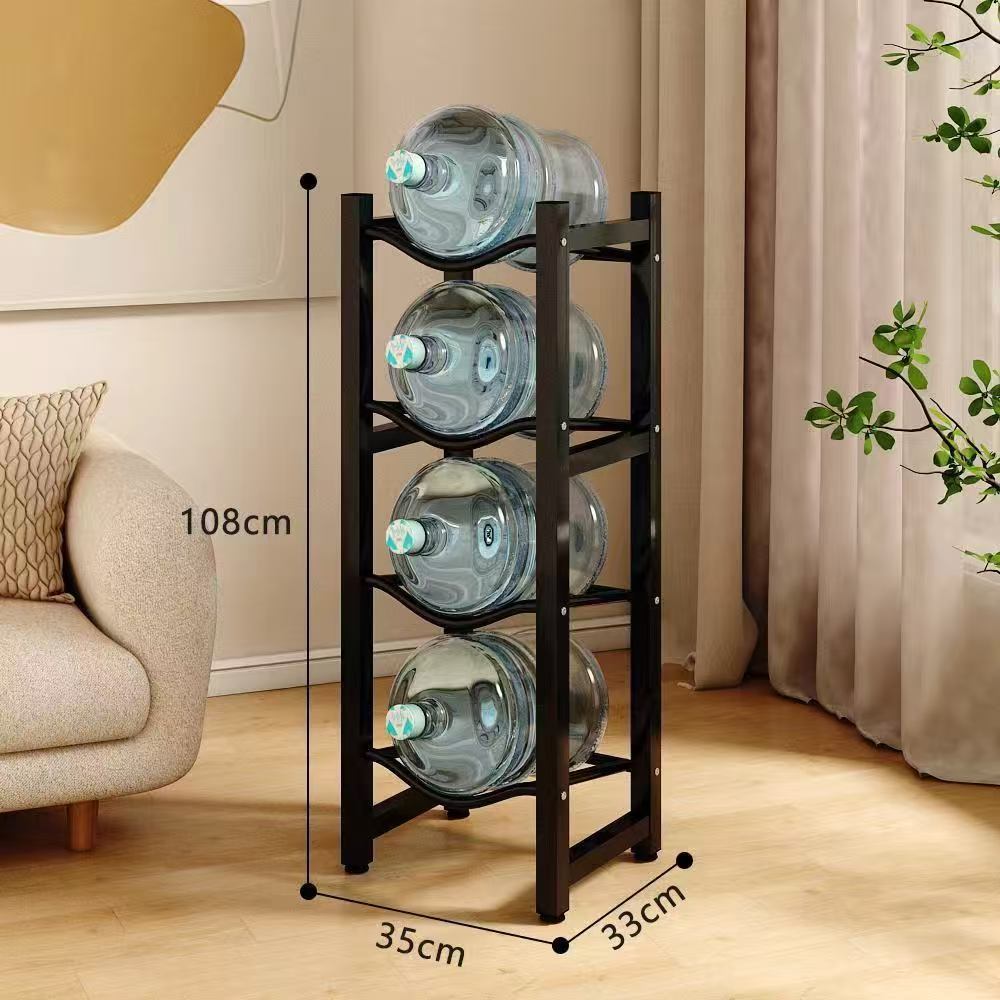 3/4/5 Layer Carbon Steel Kitchen Racks Dispenser Rack Mineral Water ...