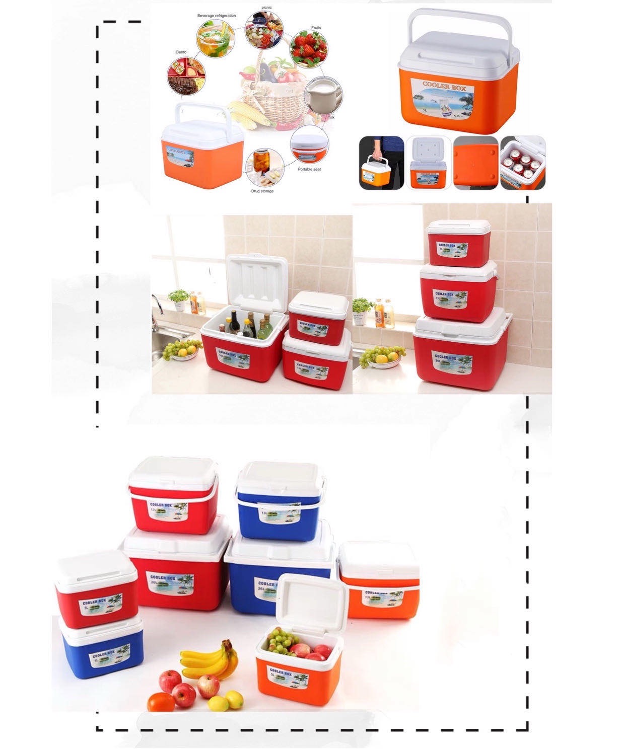 Ecoplanet 15-Liters/30Liters Orocan IceBox /Coller with free scoop ...