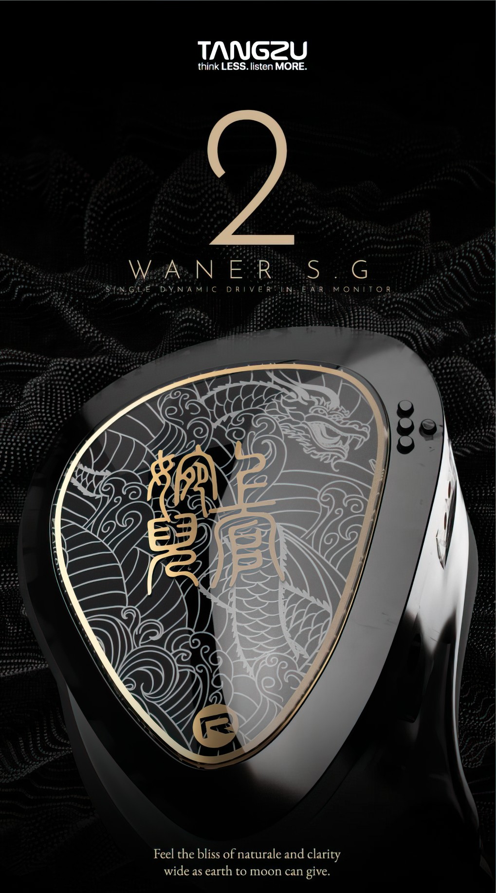 Tangzu Wan'er SG 2 Dynamic Driver HiFi Detachable Cable Waner II IEM In ...