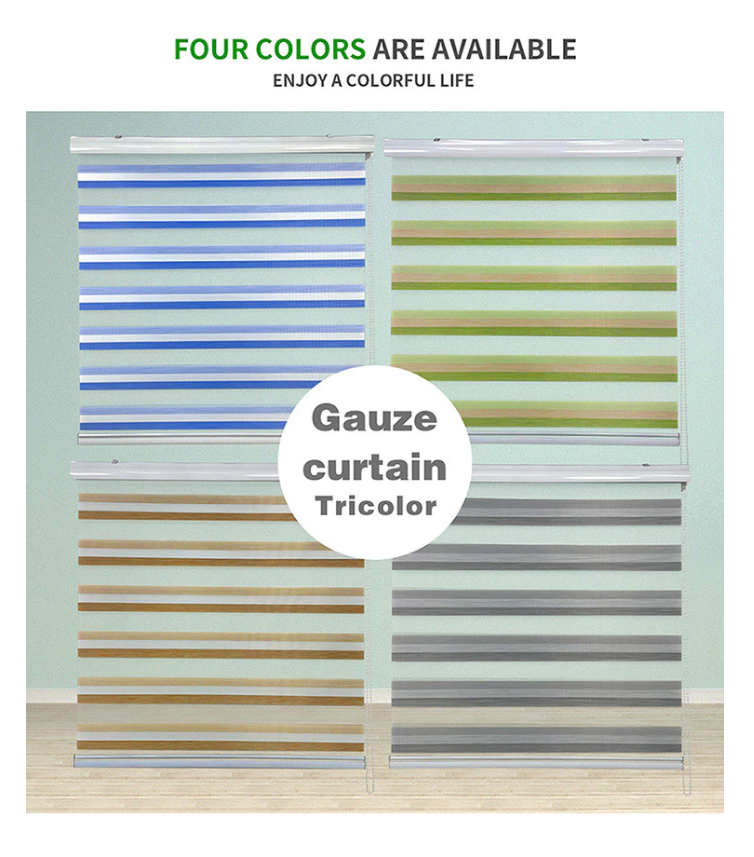 BetterHome Tri color Korean Blinds For Window Curtain Roller Up ...