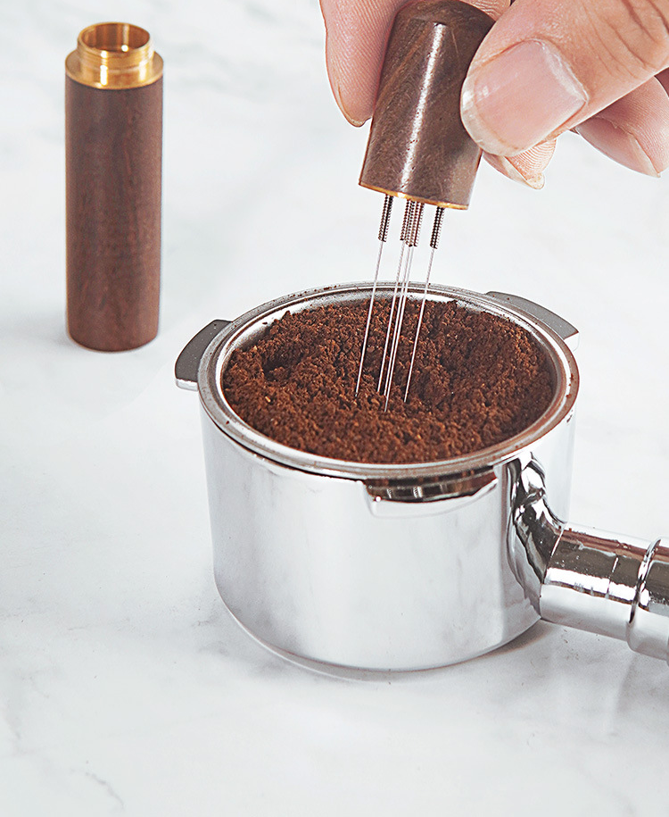 WDT Tool 5/8pin Coffee Distributor Caking Disperser Espresso Stirrer ...