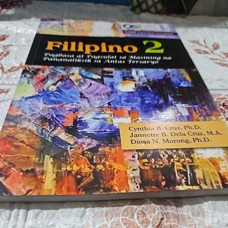 Filipino 2 Pagbasa at Pagsulat sa Masining na Pananaliksik By:Cruz ...