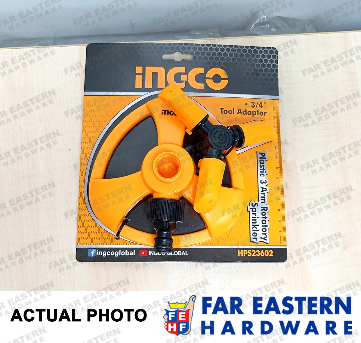 INGCO Rotary | Turret Water Garden Sprinkler INHT | Shopee Philippines