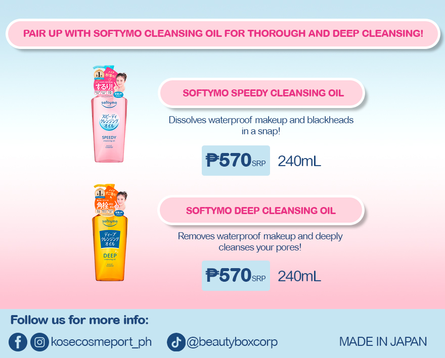 KOSE COSMEPORT Softymo Cleansing Foam White (60g) | Shopee Philippines