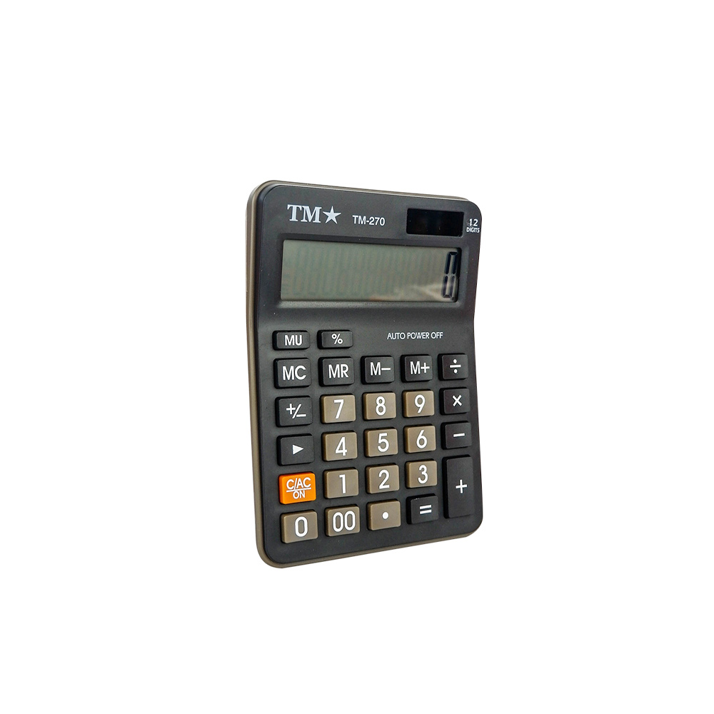 TM | 10 pcs Calculator 12 Digits 2 Way Power (TM-270) | Shopee Philippines